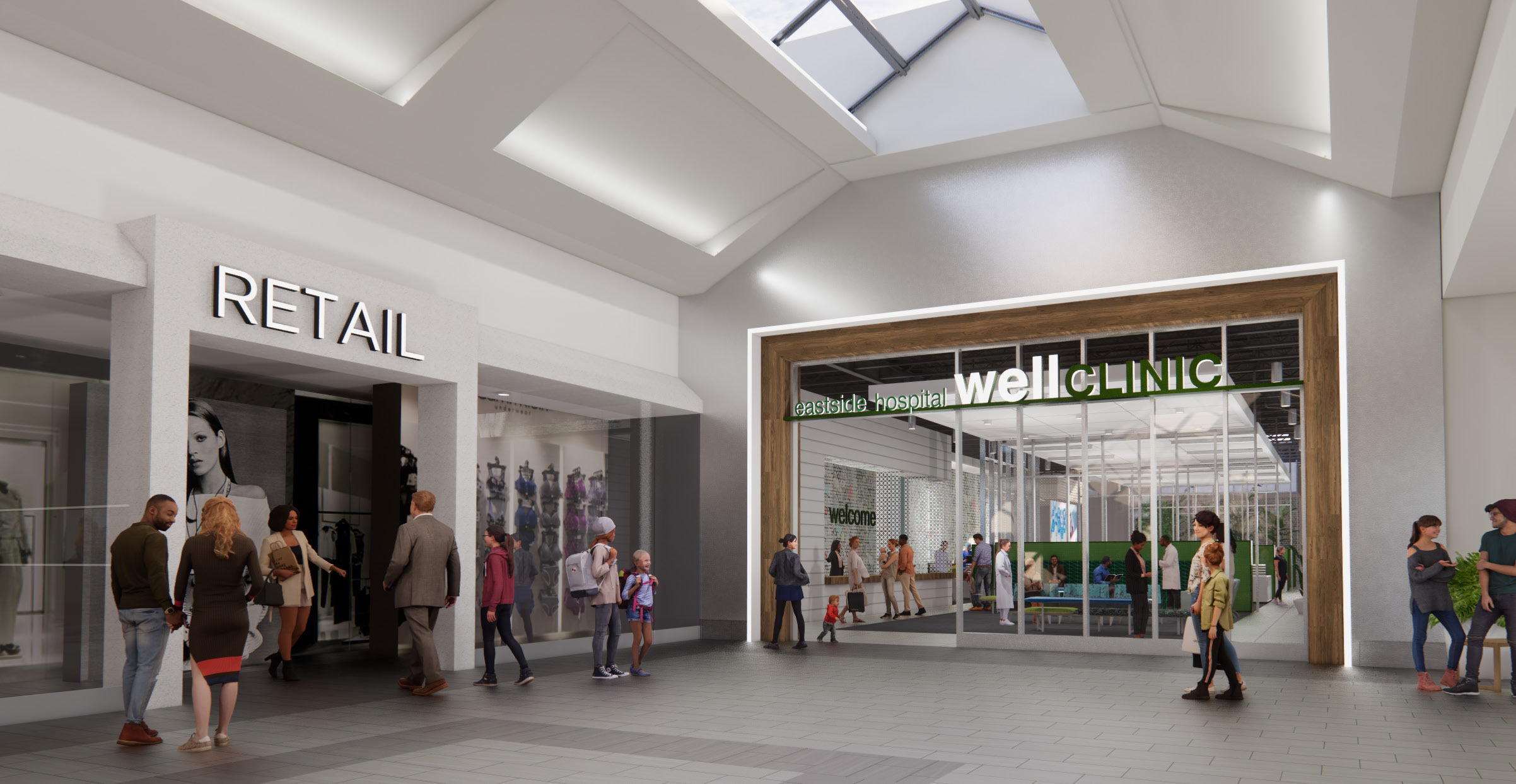 Repurposing dark anchor spaces into healthcare facilities - NELSON ...