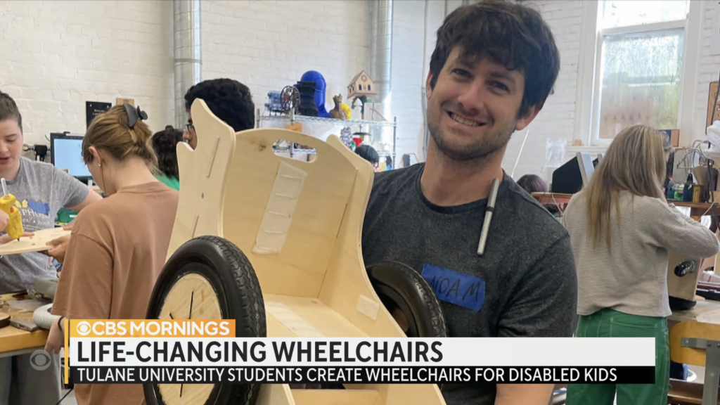 CBS: Innovative wheelchair design unlocks possibilities for kids with ...