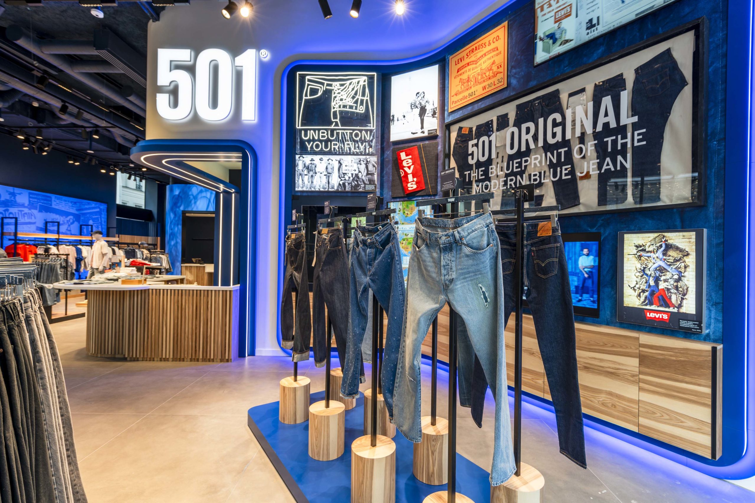 Levi's Champs Elysées - NELSON Worldwide